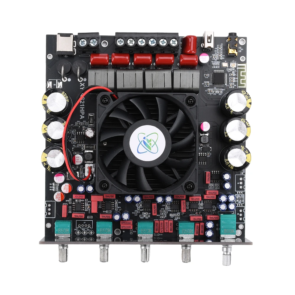 AS21HPA High-Power Bluetooth Digital Sound Amplifier Board 2.1 Channel ...