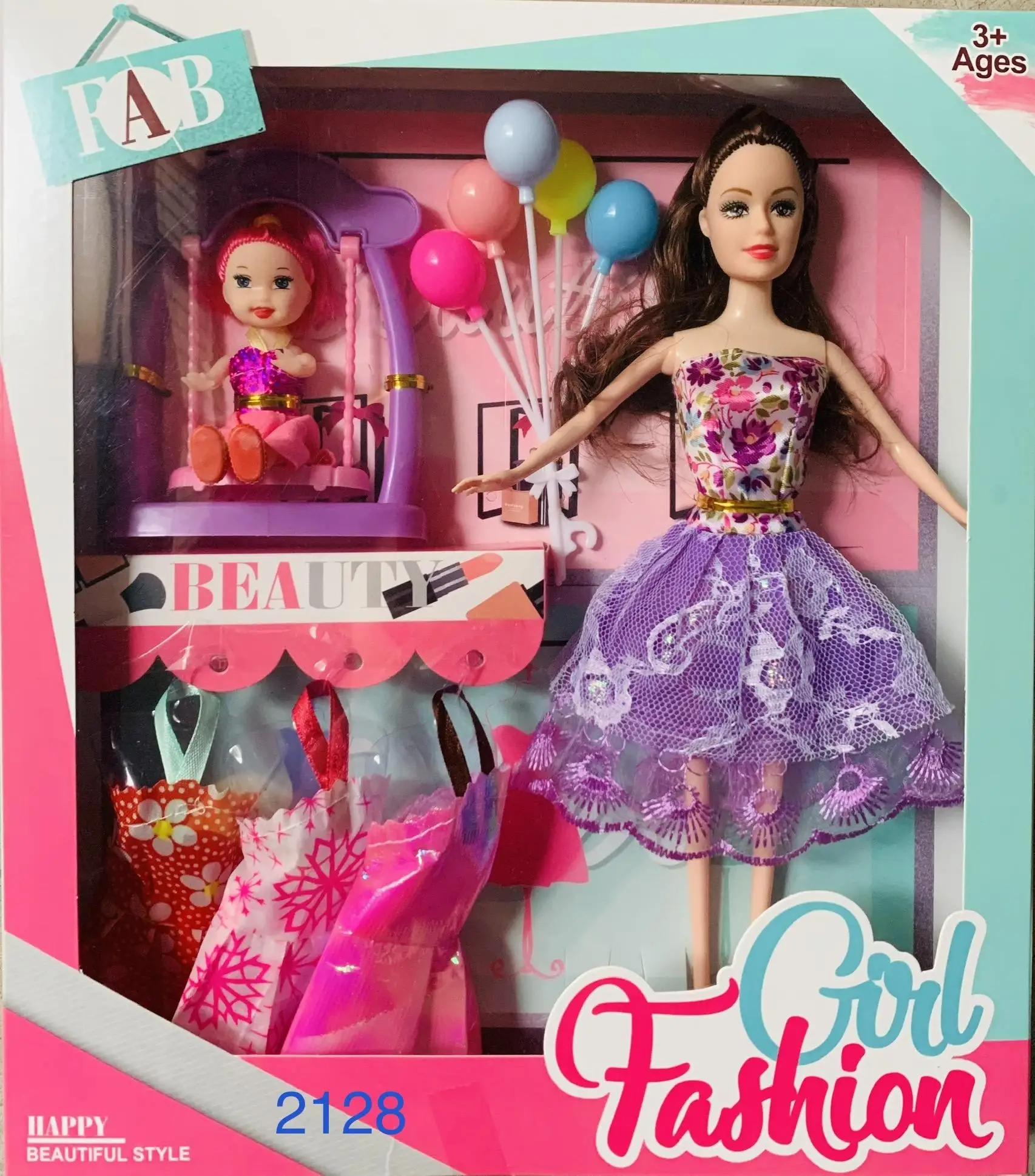 Fashion-11-Inch-Barbie-Doll-Set-Girl-Toy-Play-House-Dress-Up-Movable ...