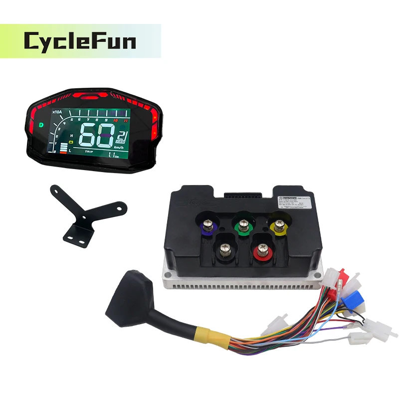 FarDriver ND72680 V2 72V 4KW-6KW Sine Wave Controller With Bluetooth ...