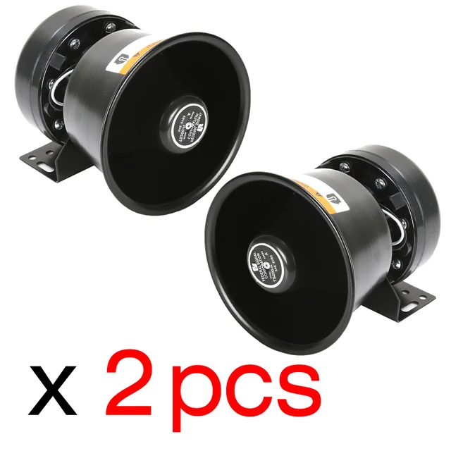 600W Car Warning Alarm control box 18 Sound Police Firetruck Siren ...