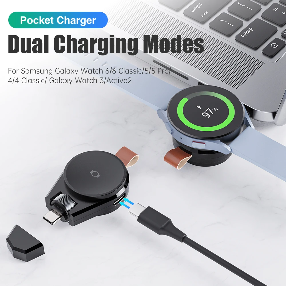 Wireless-Magnetic-Charging-Dock-Portable-USB-C-Watch-Charger-Cable ...