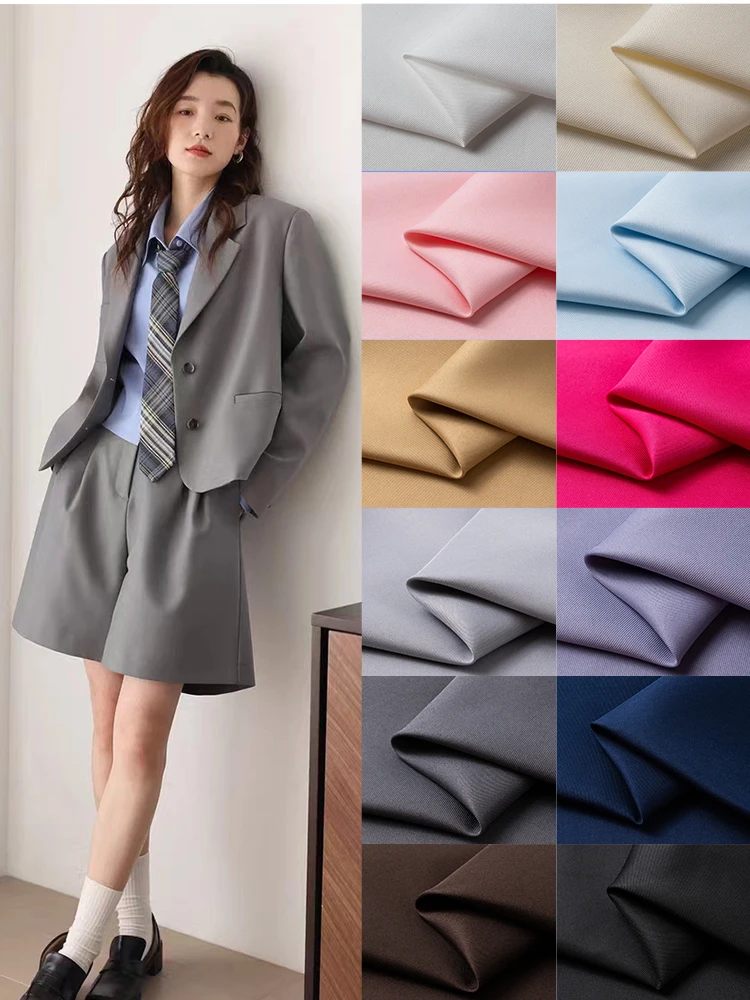 Non-Elastic-Resistant-Wrinkle-Serge-Fabric-Polyester-Suit-Uniform-Work ...