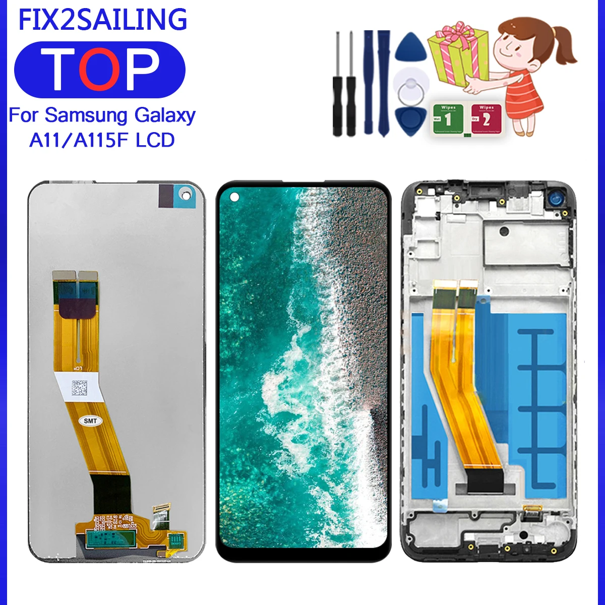 New-LCD-For-Samsung-Galaxy-A11-SM-A115F-LCD-display-With-Touch-Screen ...