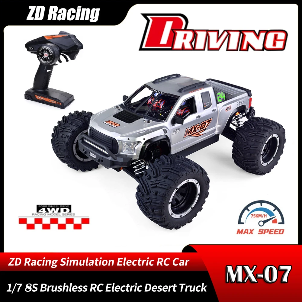 ZD-Racing-MX07-MX-07-1-7-4WD-8S-Brushless-MONSTER-TRUCK-Buggy-Off-Road ...