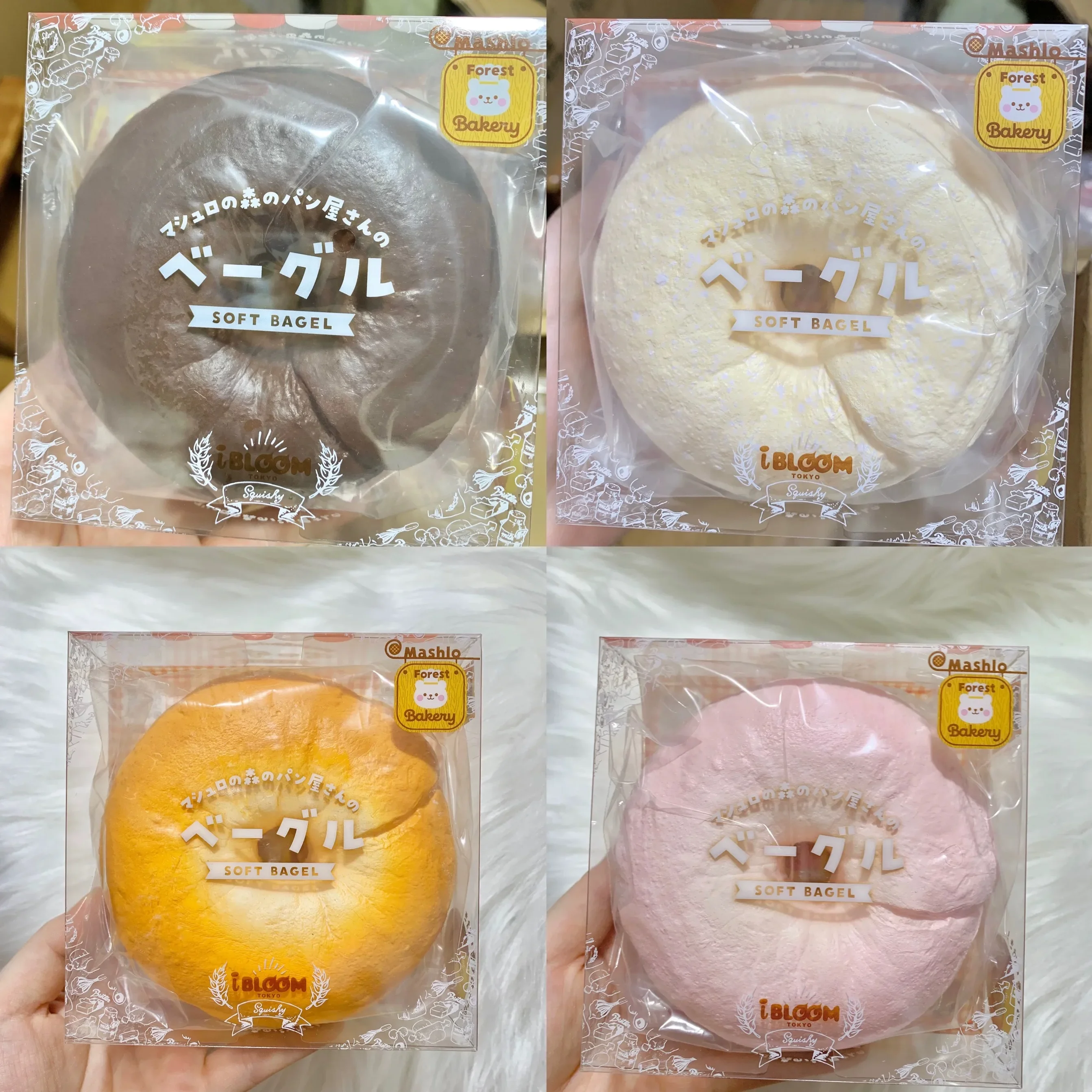 Squishy-Toy-Slow-Rising-Chocolate-Donut-Cake-Fidget-Toy-Bagel-Pastry ...