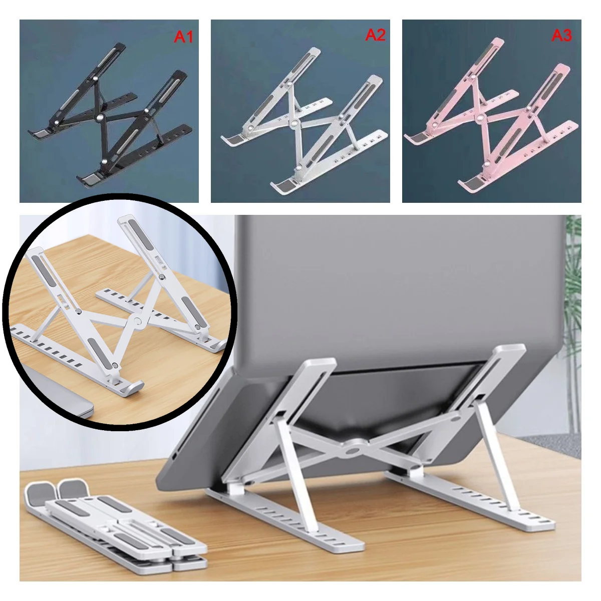 Laptop-Stand-Portable-Holder-Foldable-Aluminum-Alloy-for-Notebook ...
