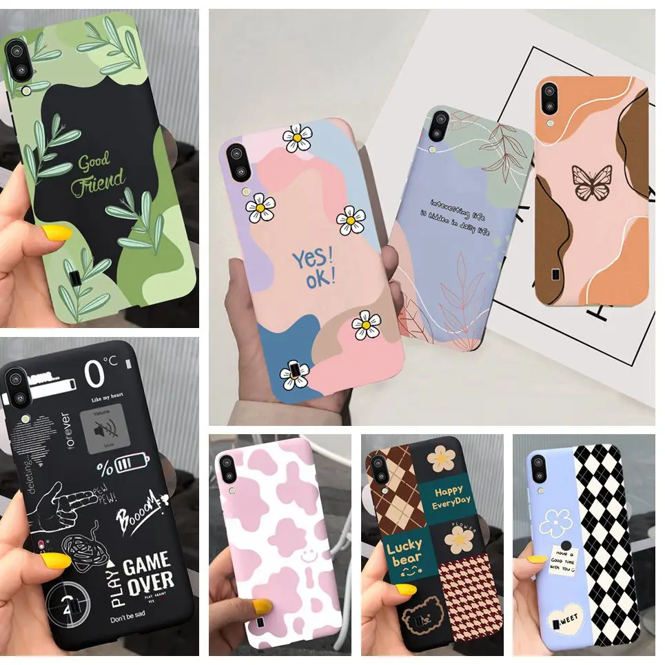 For-Coque-Funda-Samsung-Galaxy-M10-M10s-Cartoon-Fashion-Pattern ...