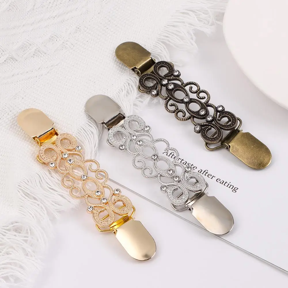 Retro-Sweater-Blouse-Shawl-Clips-For-Women-Metal-Duck-Clip-Clasps ...