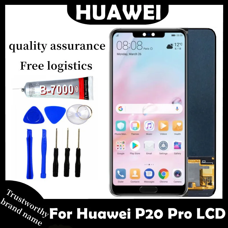 Huawei P20 Pro Lcd Display Touch Screen Digitizer - 6.1 Huawei P20 Pro ...