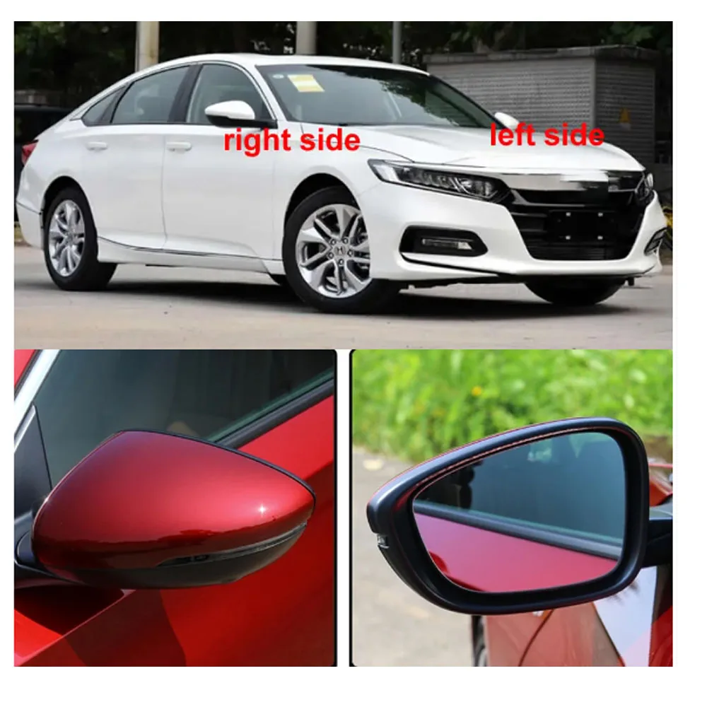 Convex-Heated-Wide-Angle-View-Car-Mirror-Glass-For-Honda-Accord-Inspire ...
