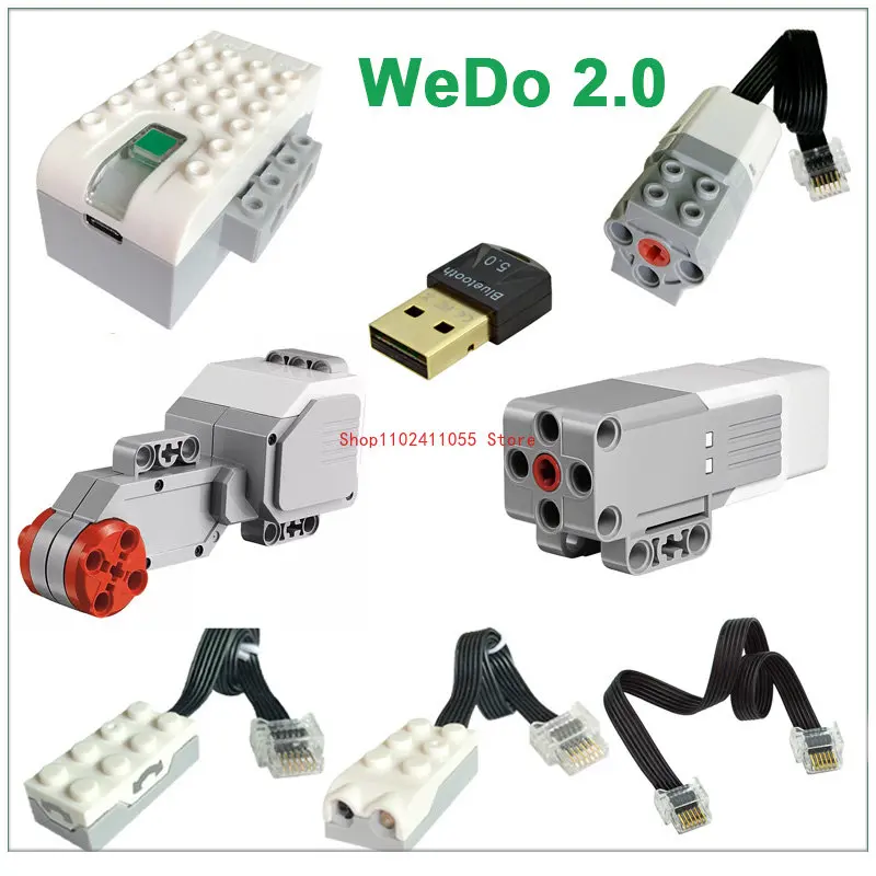 Leistungs-funktionen-Teile-der-Wedo-2-0-Mittelmotor-Servomotor ...