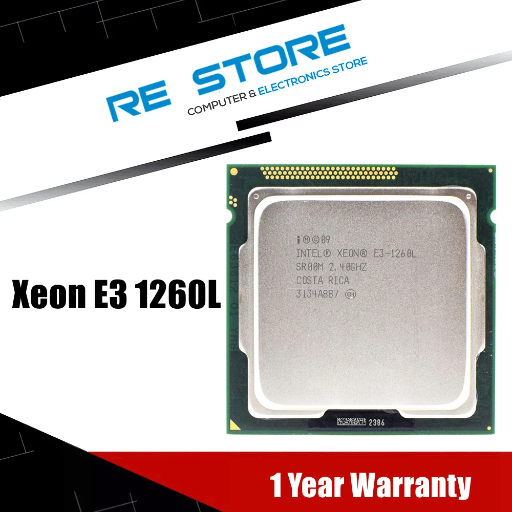 Intel Xeon E3 1260l Quad Core Cpu 2.4ghz Lga 1155 8mb Sr00m Processor ...