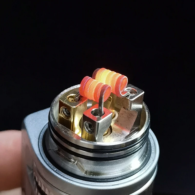 10pcs Diy Rda Coil Twisted Fused Hive Clapton Coils Premade Wrap Alien ...