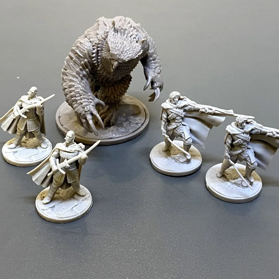 Set-Drizzt-Wizards-Minsc-Boo-Ranger-Owlbear-Monster-Miniatures-Nolzur-s ...