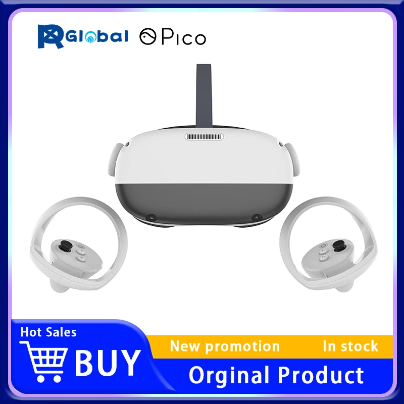 Pico Neo 3 Pro 올인원 VR 헤드셋, 맞춤형 가상 현실 장비, 3D 안경, 8G + 256G 산업 개발 ...