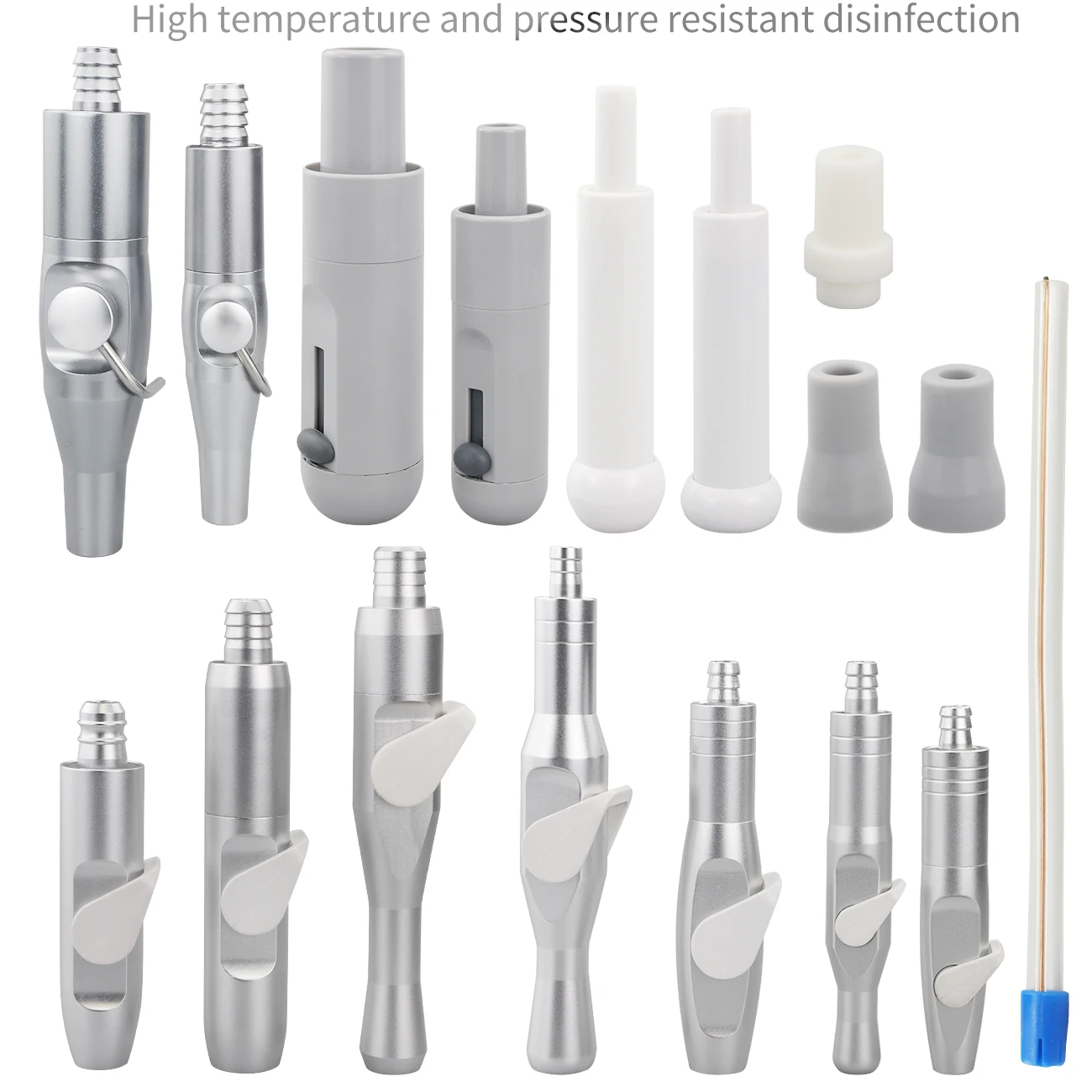 Dental Valve Oral Saliva Ejector Suction Short Strong Weak Handpiece ...
