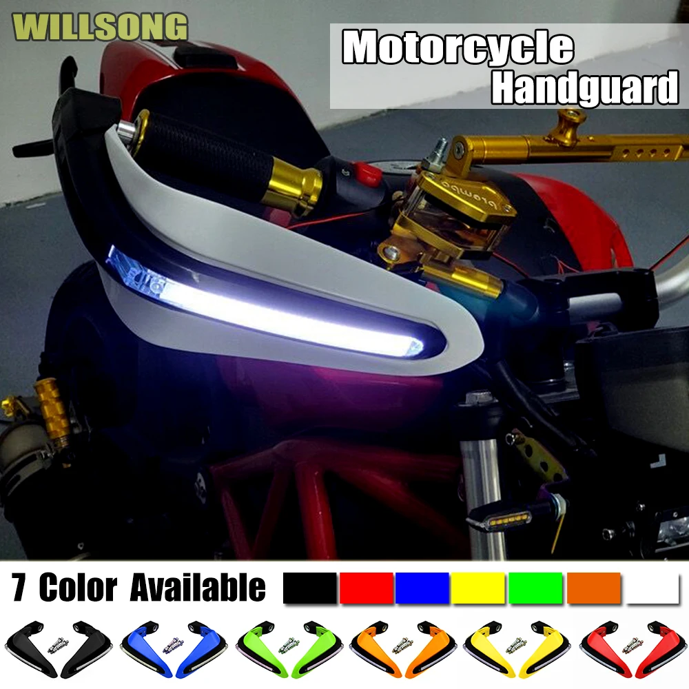 Universal-Handguard-Hand-Protection-LED-Driving-Lights-For-Most-Models ...