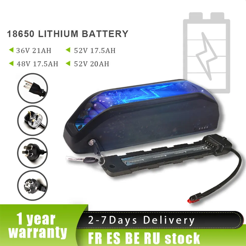 Elektrische Ebike Batterie 18650 Zelle 36V17AH 36V21AH 48V 17,5 AH 52V ...