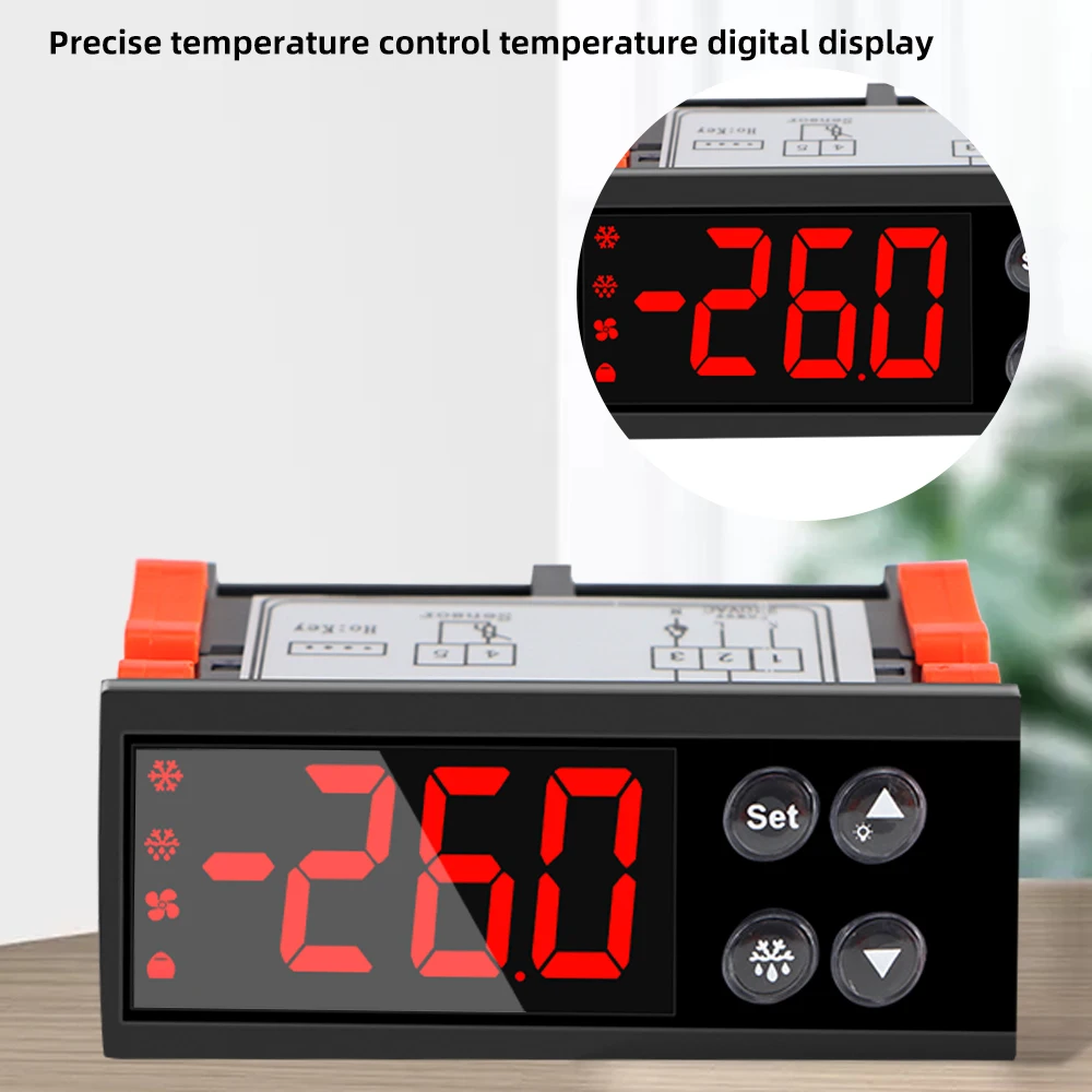Ecs-961Neo Digitális Hőmérséklet-Vezérlő 12-24V 110V 220 V ...