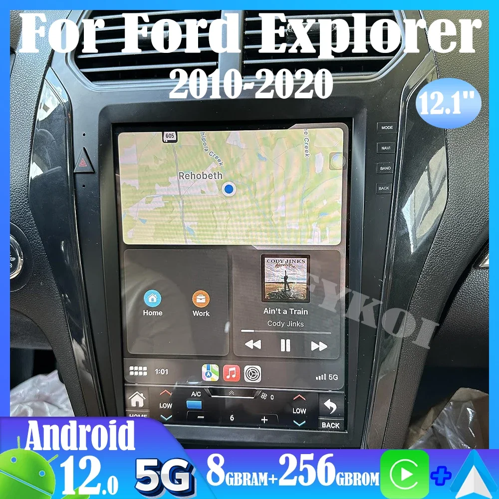 Android-12-For-Ford-Explorer-2010-2020-Car-Radio-Automotive-Multimedia ...