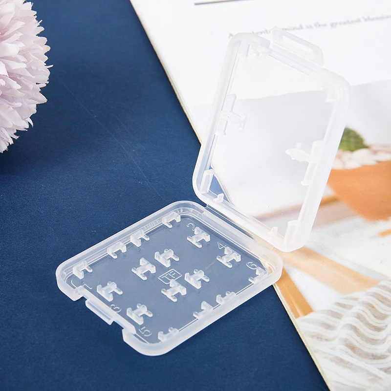1Pc-Transparent-Protector-Holder-Micro-Box-For-SD-SDHC-TF-MS-Memory ...