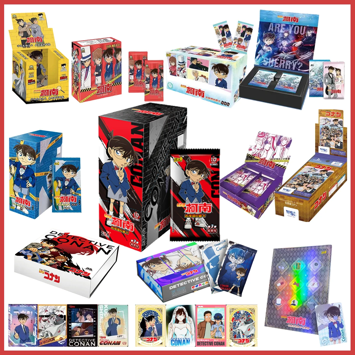 New-2024-Detective-Conan-Card-KAYOU-Cards-Anime-Figures-Jimmy-Kudo ...