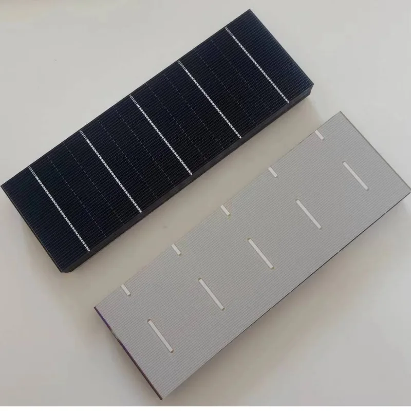 100 Pieces Mono Crystalline Silicon Solar Cells 156mm x 52mm A Grade ...