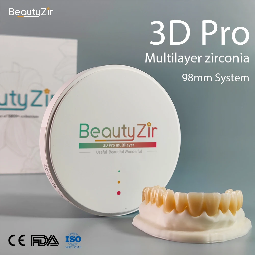 Dental-Bridge-Zirconia-3DPro-Multilayer-98mm-Denture-repair-materials ...