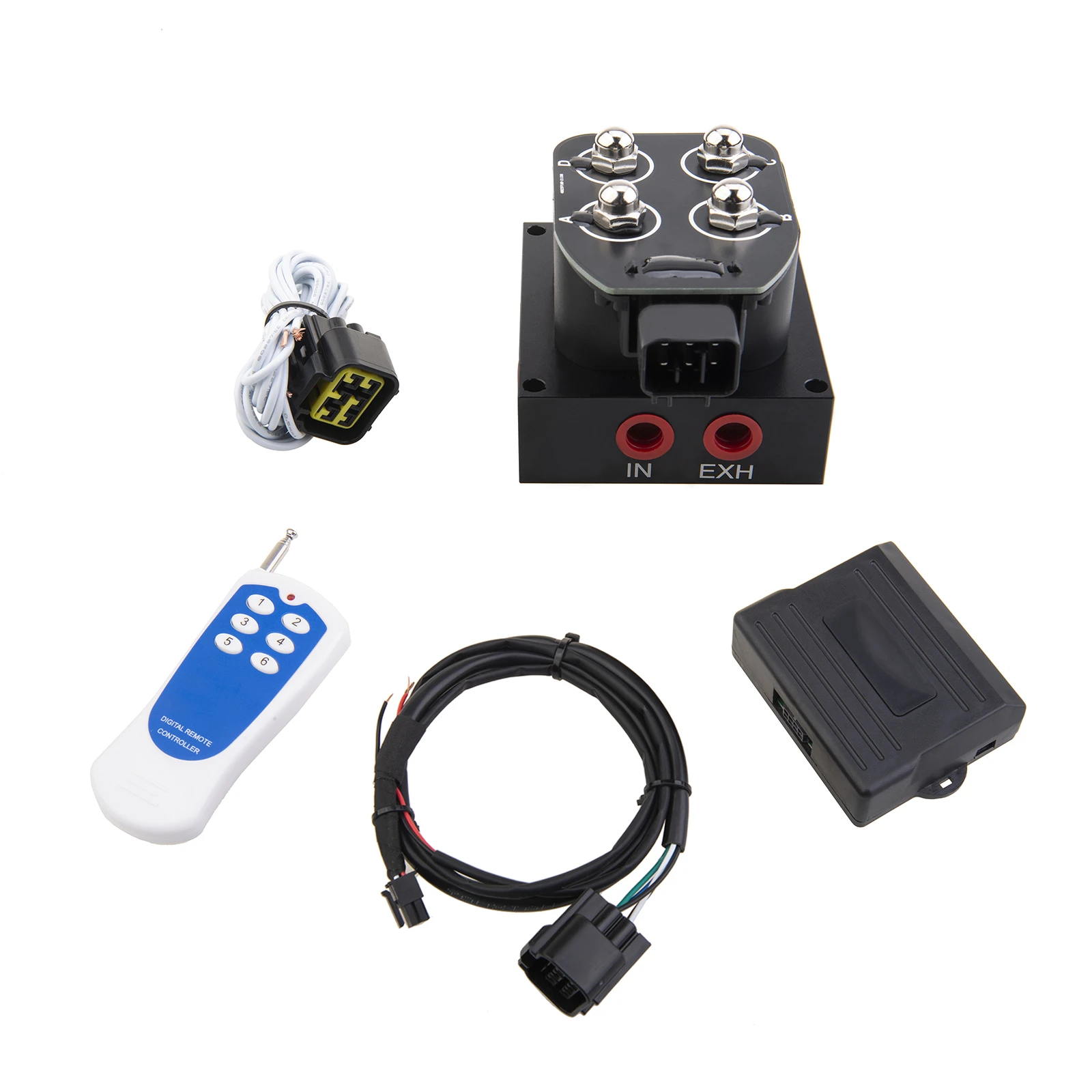 One Key Lift Air Ride Suspension Kit 12v Solenoid Valve Manifold Valve ...