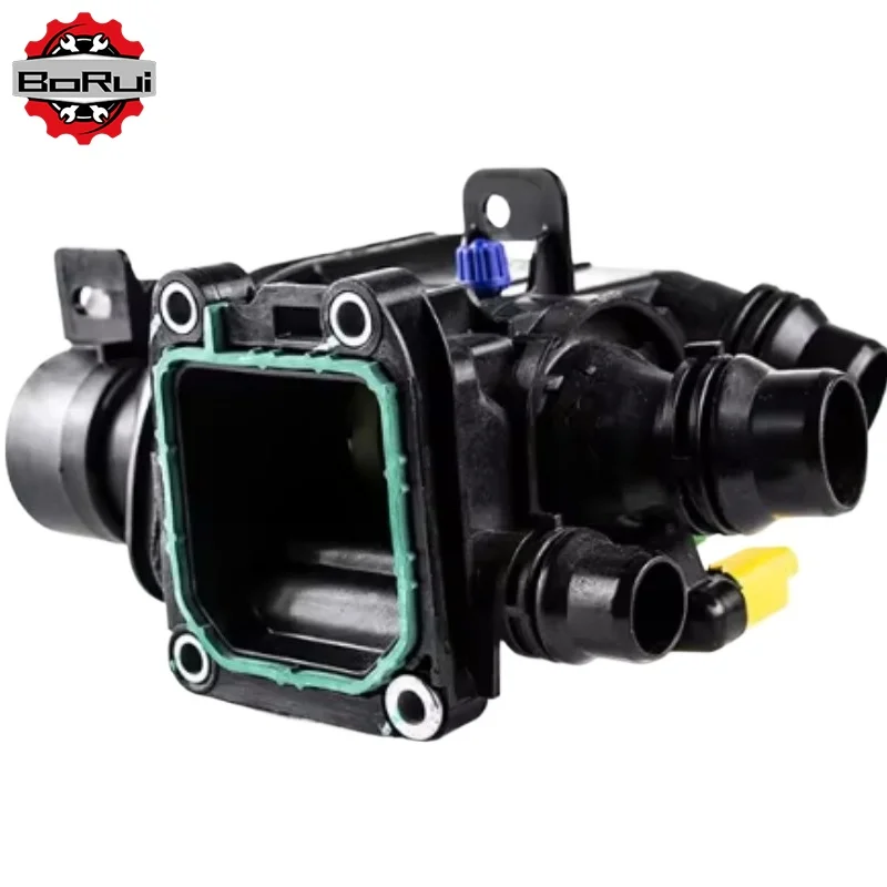 9807198480 9807119880 Automobile Parts New Coolant Thermostat Housing ...