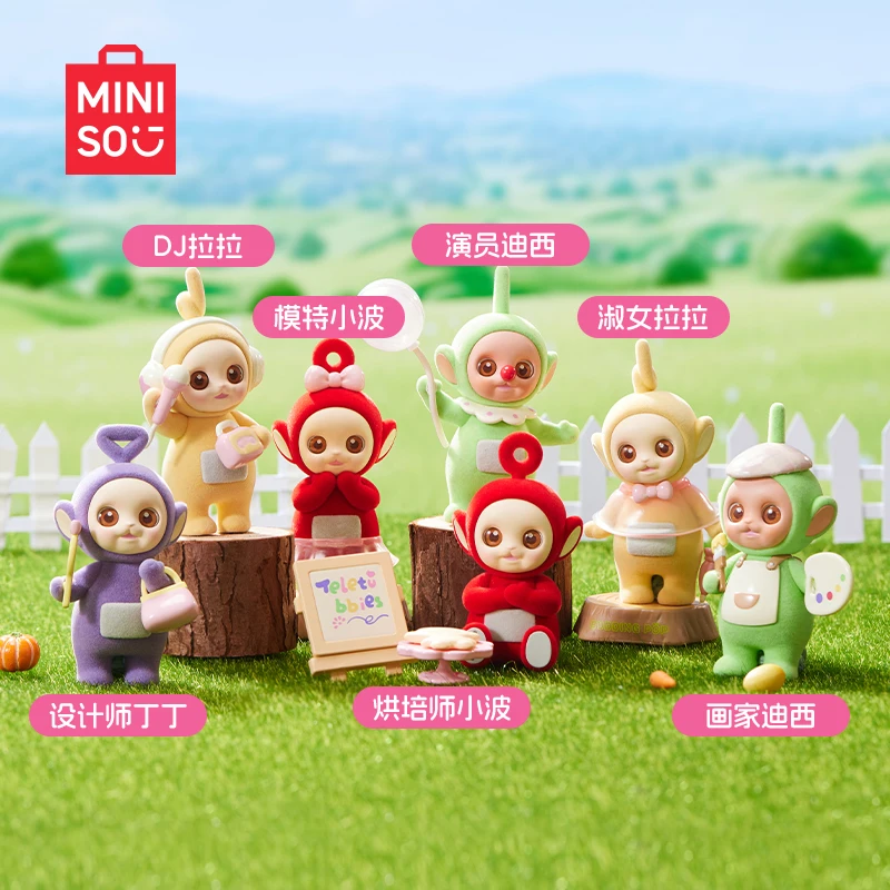 Miniso-Teletubbies-Blind-Box-Tinky-Winky-Dipsy-laa-laa-Po-figura-de ...