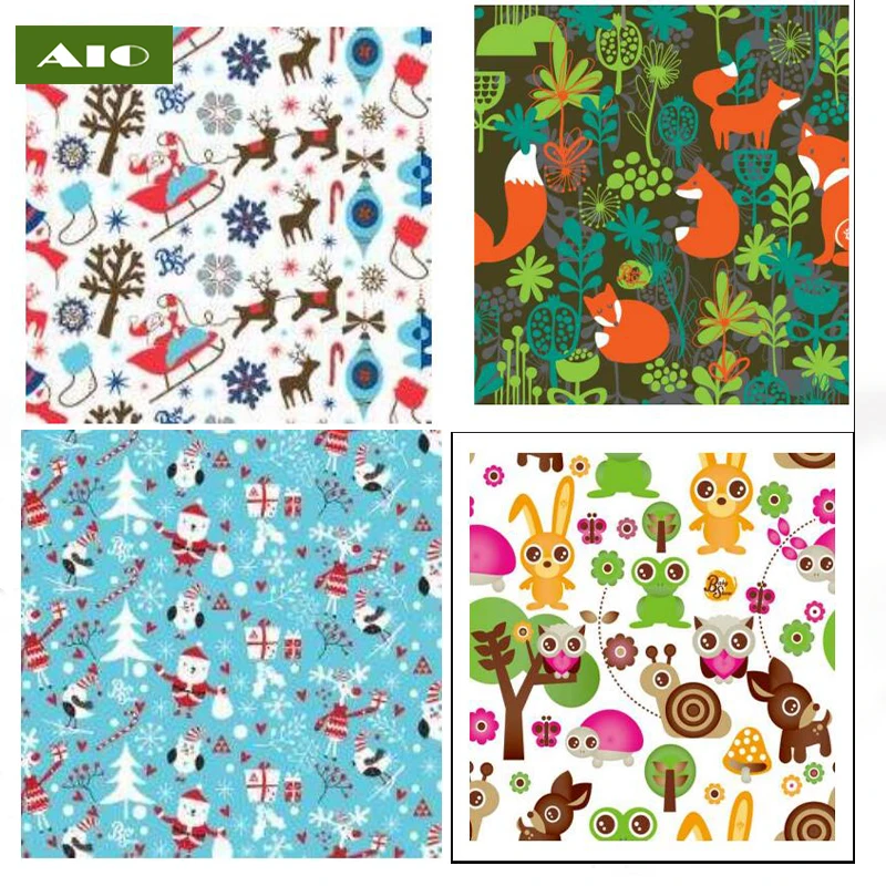 AIO 1M Christmas Print PUL for Baby Cloth Diaper Nappies Breathable ...