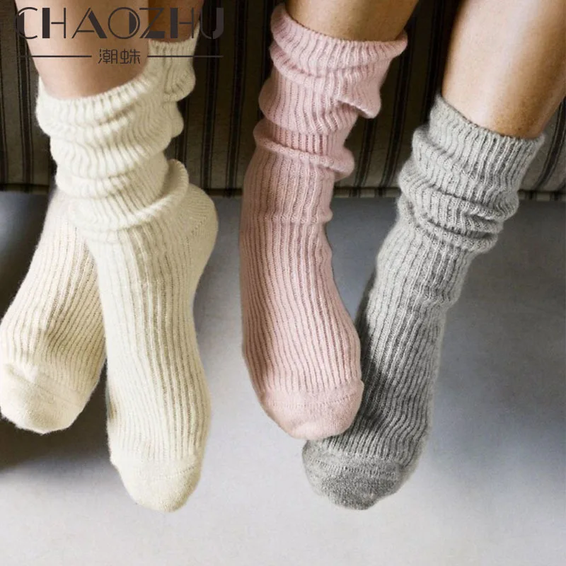 CHAOZHU-3-Pairs-Mixed-Colors-Winter-Thicken-Warm-Women-Snow-Day-Cold ...