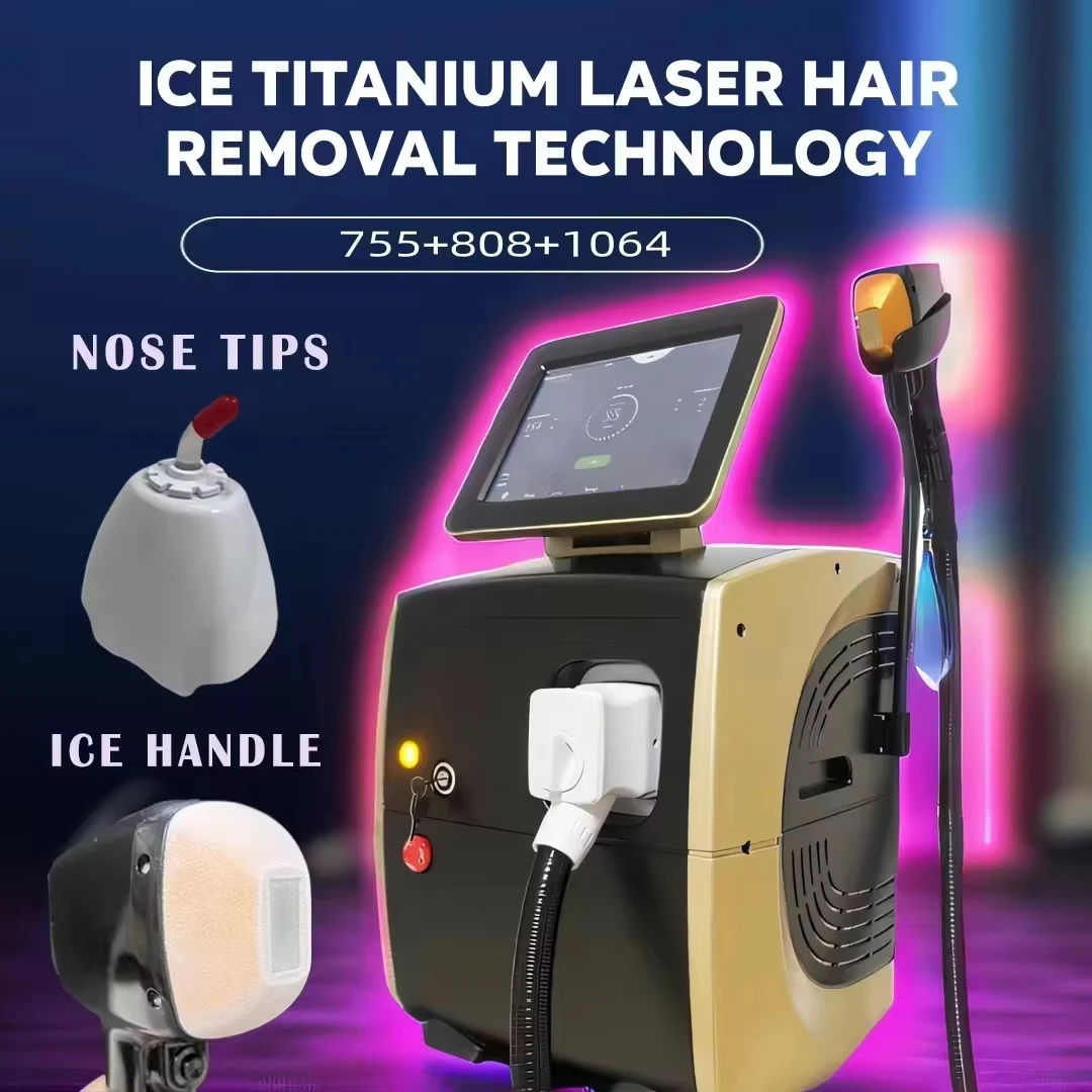 2024-portable-professional-4-wave-diode-ice-titanium-laser-body-hair ...