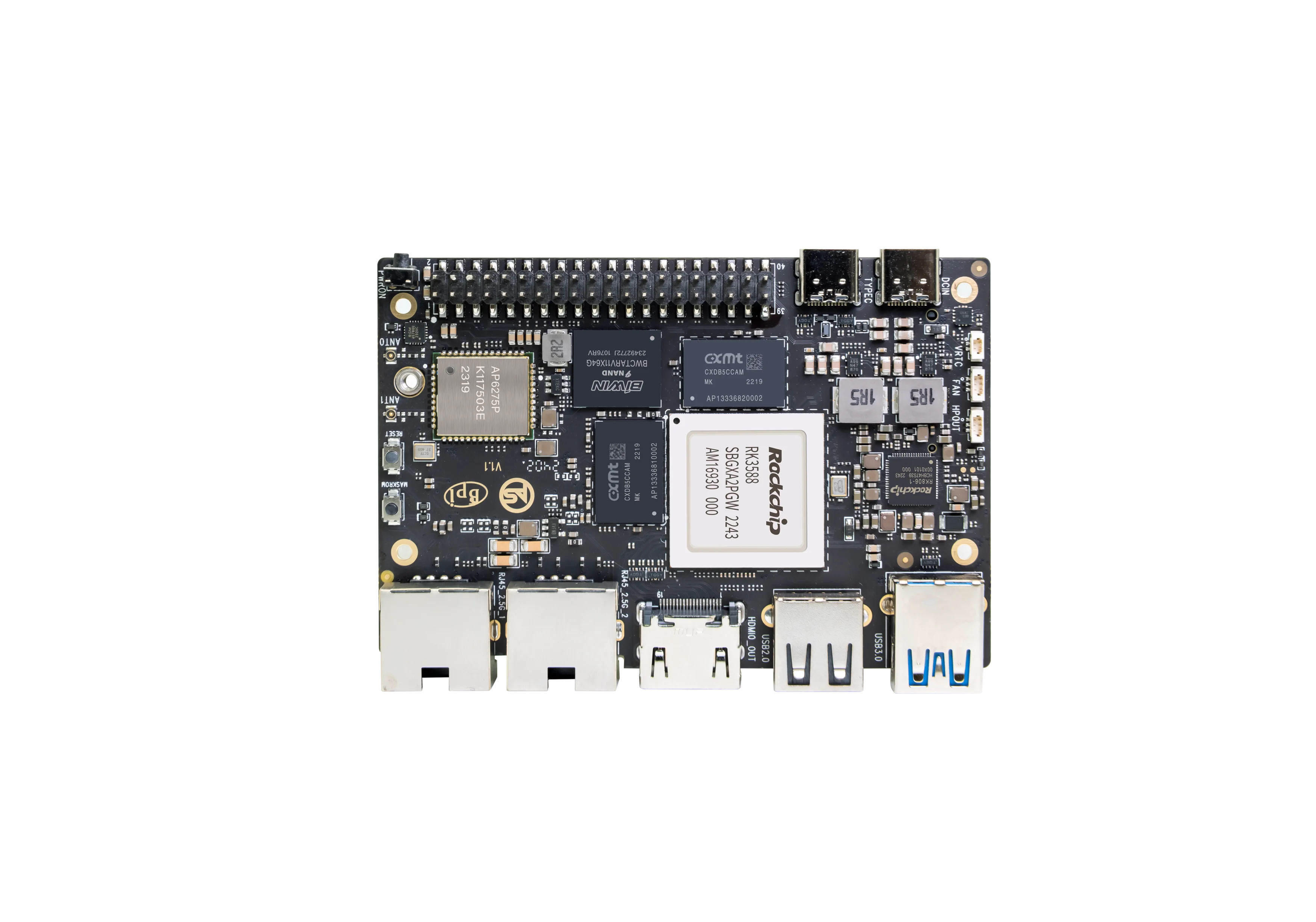 ArmSoM-sige7-8-core-Rockchip-RK3588-Development-Board-Dual-Gigabit ...