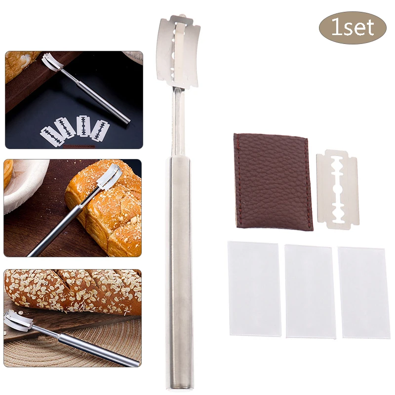 1set-Bread-Bakers-Lame-Slashing-Tool-Dough-Making-Razor-Accessories-For ...