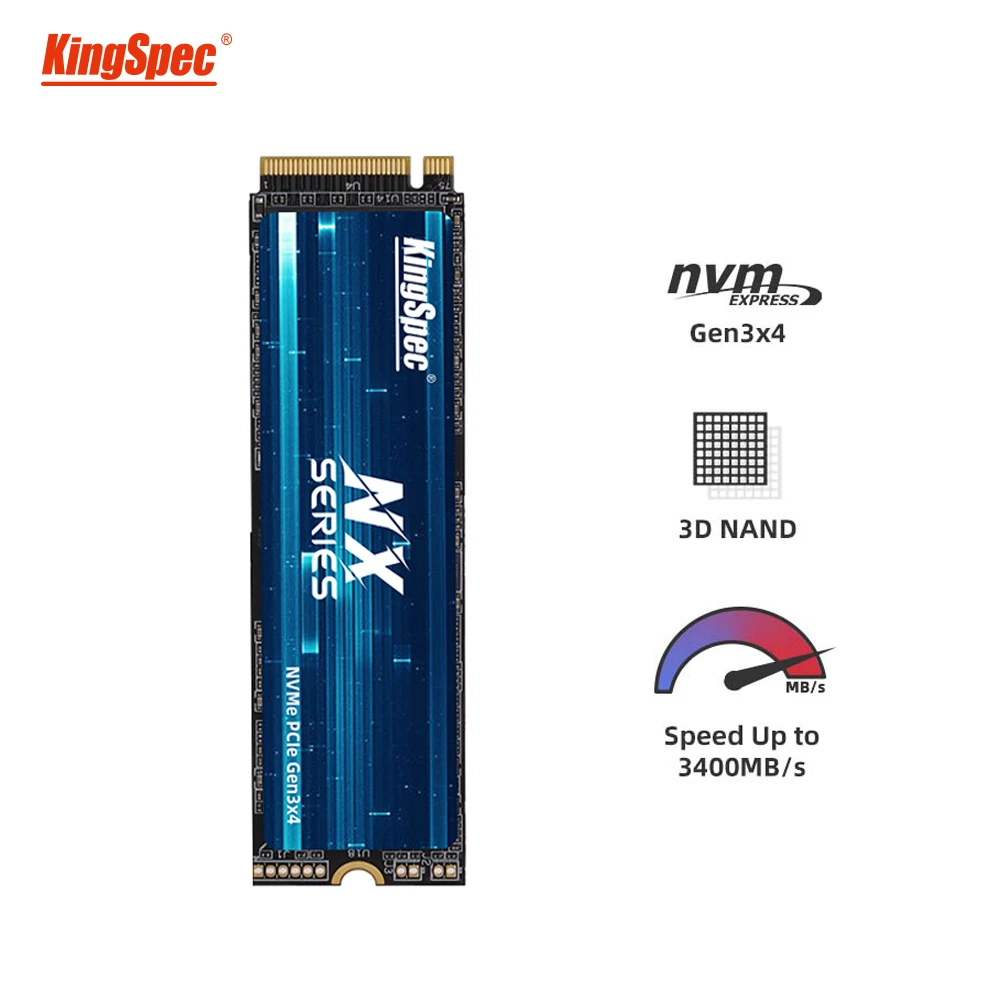 KingSpec M2 SSD 1TB 512gb 256gb 128GB M.2 2280 PCIe NVME SSD 120gb 240gb Internal Solid State ...