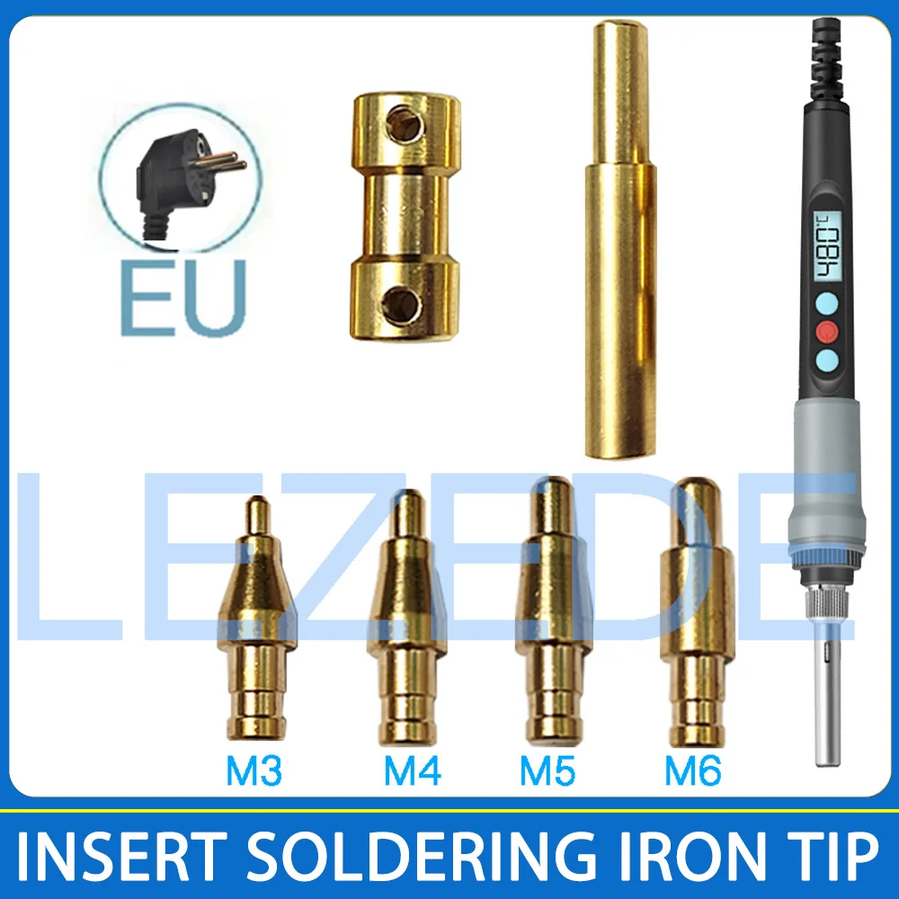 Soldering-Iron-Tip-for-3D-Printer-Parts-Heat-Set-Insert-Tool-M3-M4-M5 ...