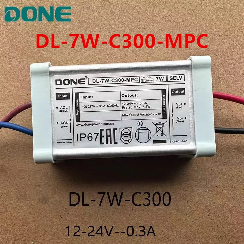 New Power Supply For DONE 11-18V 5W DL-5W-C300-MPC 12-24V 7W DL-7W-C300 ...