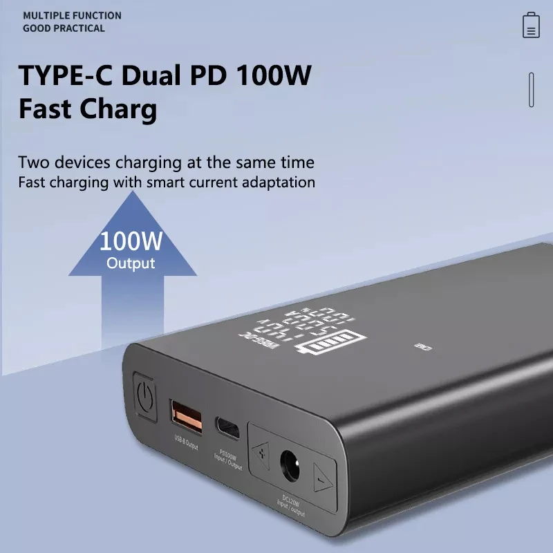 PD-100W-QC3-0-Portable-Battery-pack-Laptop-power-bank-20000mah-DC ...