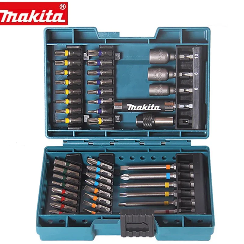 Makita B-55697 Set Obeng Multi-fungsi 43 Buah Obeng Heksagonal Bit ...