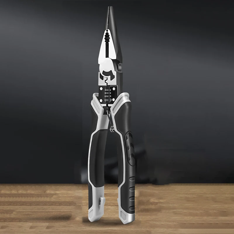 Multifunctional-Sharp-Nose-Pliers-Household-Long-Nose-Pliers-With-Side ...