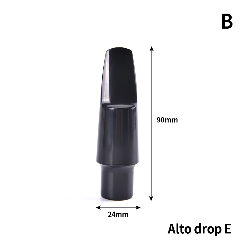 Professional Soprano/Tenor /Alto Saxophone ABS Plastic Mouthpiece Black ...