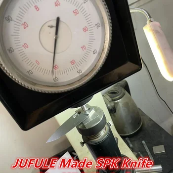 Jufule Gemaakt Spk Lamia Titanium Handvat Real 61hrc 154Cm Mes ...