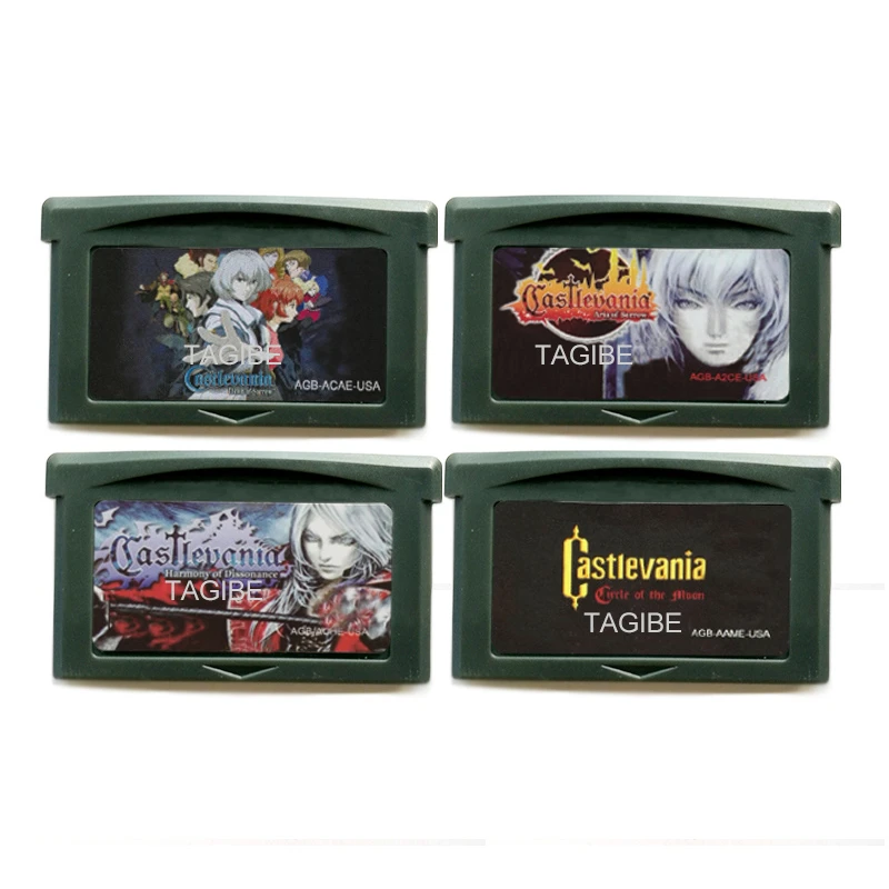 Video Game Cartridge Castlevania Circle Of The Moon/aria Of Sorrow ...