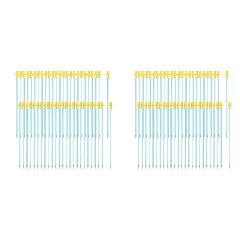 100 Pieces Disposable Artificial Insemination Rods Disposable Breeding ...