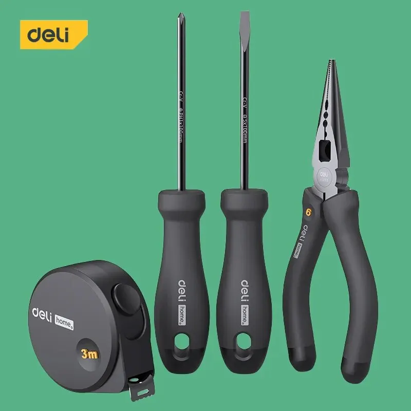 DELI-6-Pieces-Household-Tools-Set-6-Needle-Nose-Plier-Hand-Tool ...