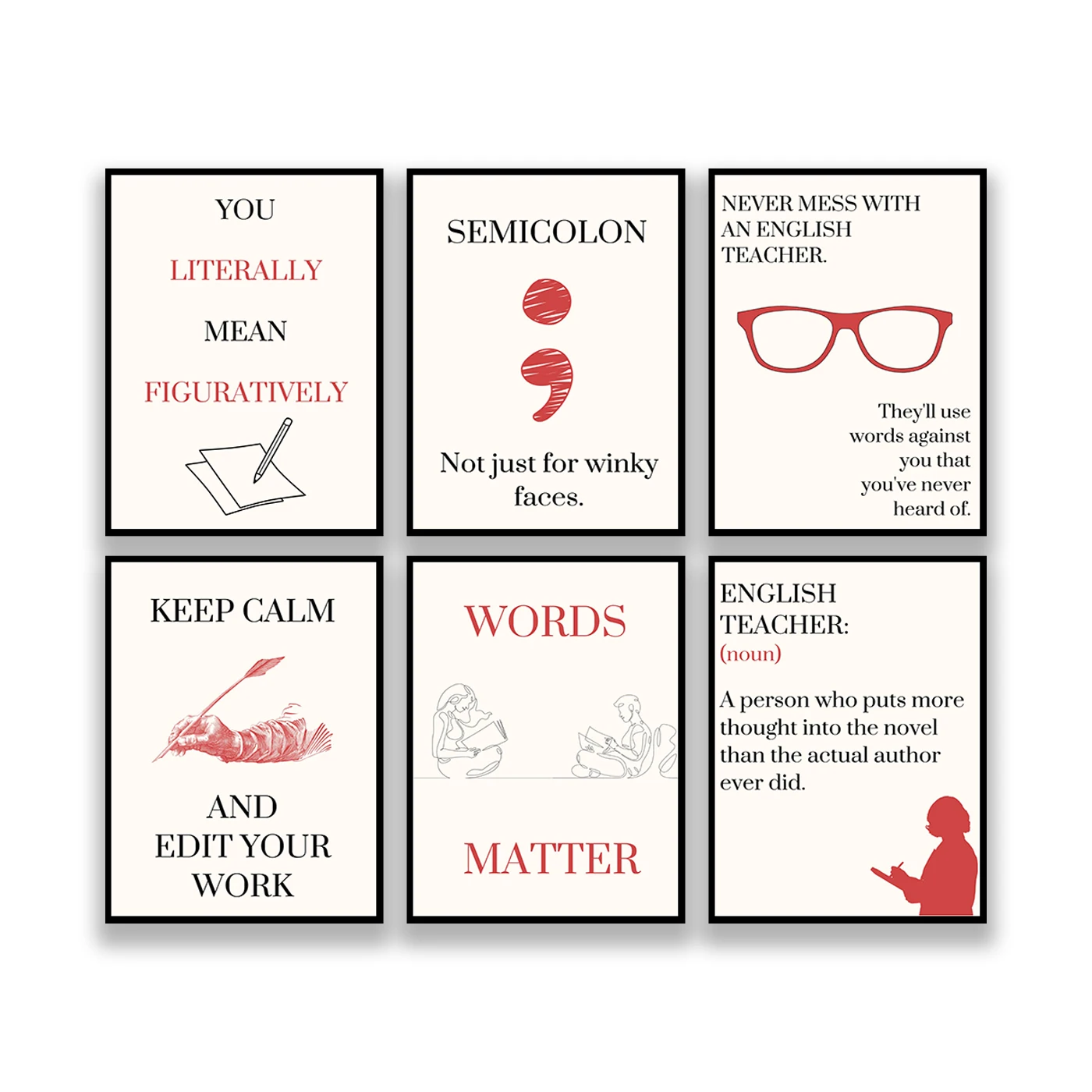 Funny Punctuation Poster