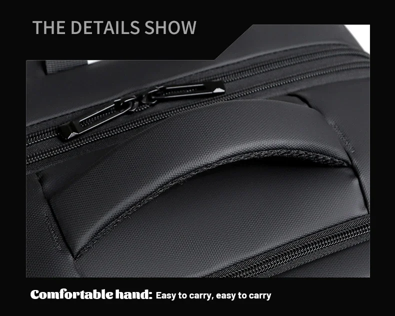 17.3”Hard Shell Backpack Men’s Business Laptop Backpack Thickened 50L ...