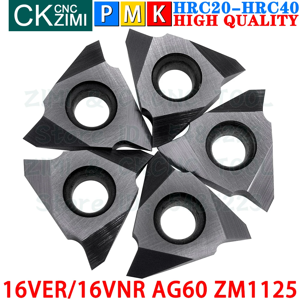 16VNR-AG60-16VER-AG60-ZM1125-Carbide-Inserts-Internal-External-Thread ...